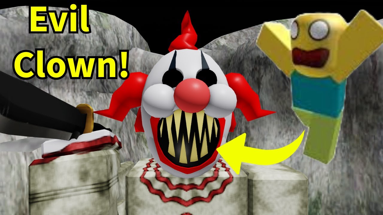 Escaping From Evil Clown In Roblox | Carnival Of Terror | ProBlox - YouTube
