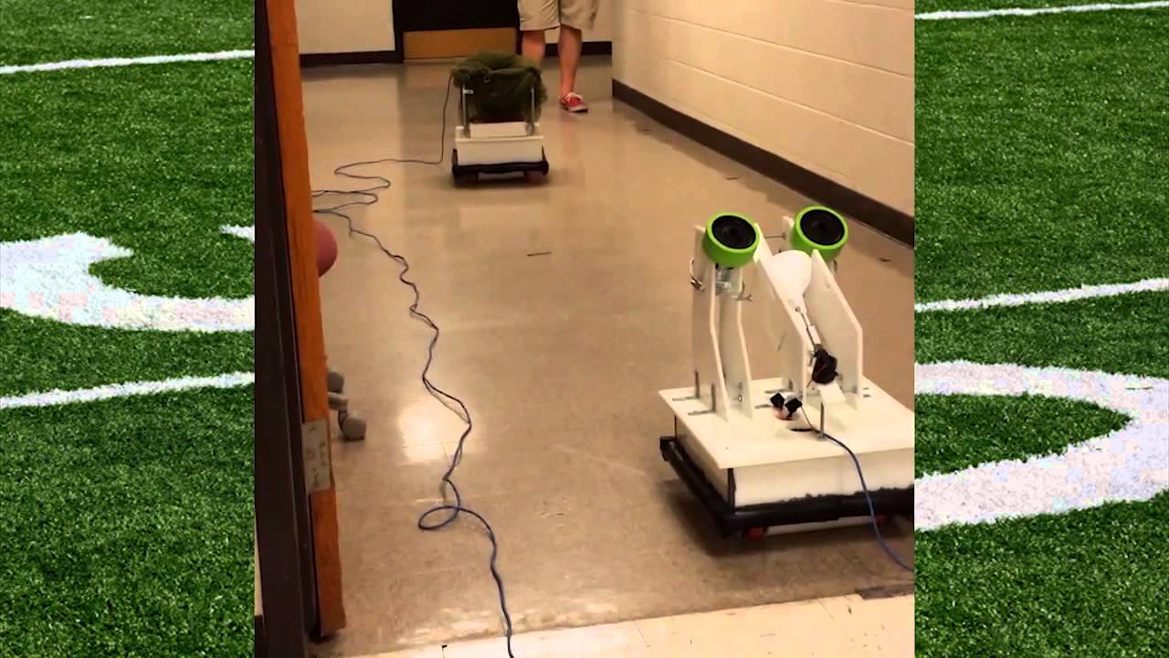 PUC Robotic Football Team Final Video - YouTube