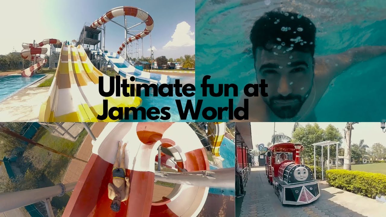 Ultimate Fun at James world fun park/ my first vlog - YouTube