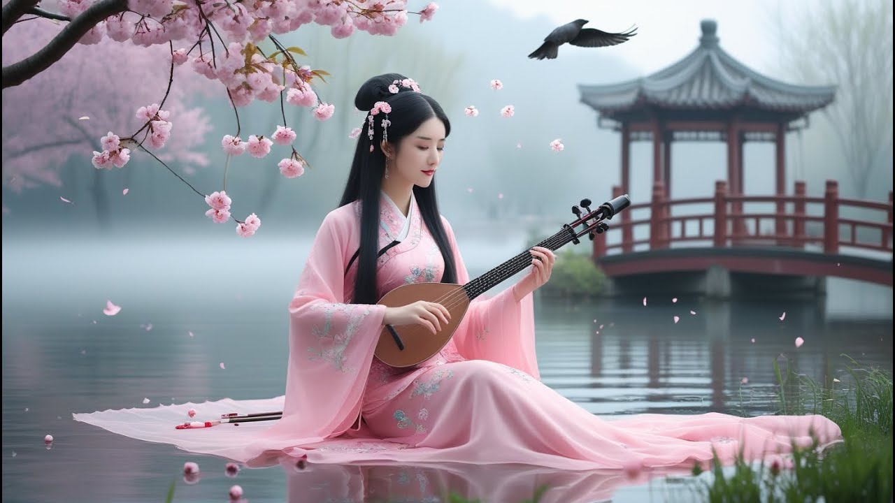 Relaxing Beautiful Asian Instrumental Music Calm Guzheng Melodies for ...