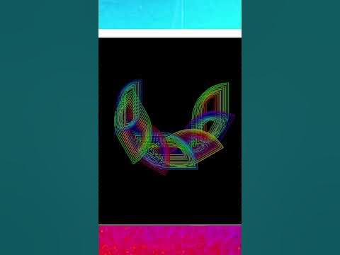 Python turtle graphics code-cool chain shapes. - YouTube