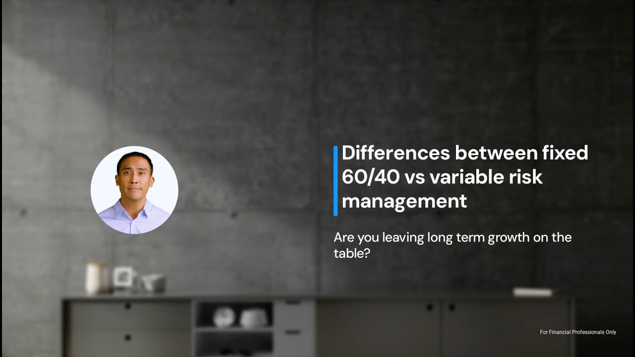 Differences between Fixed 60/40 vs Variable Risk Management from Alpha ...
