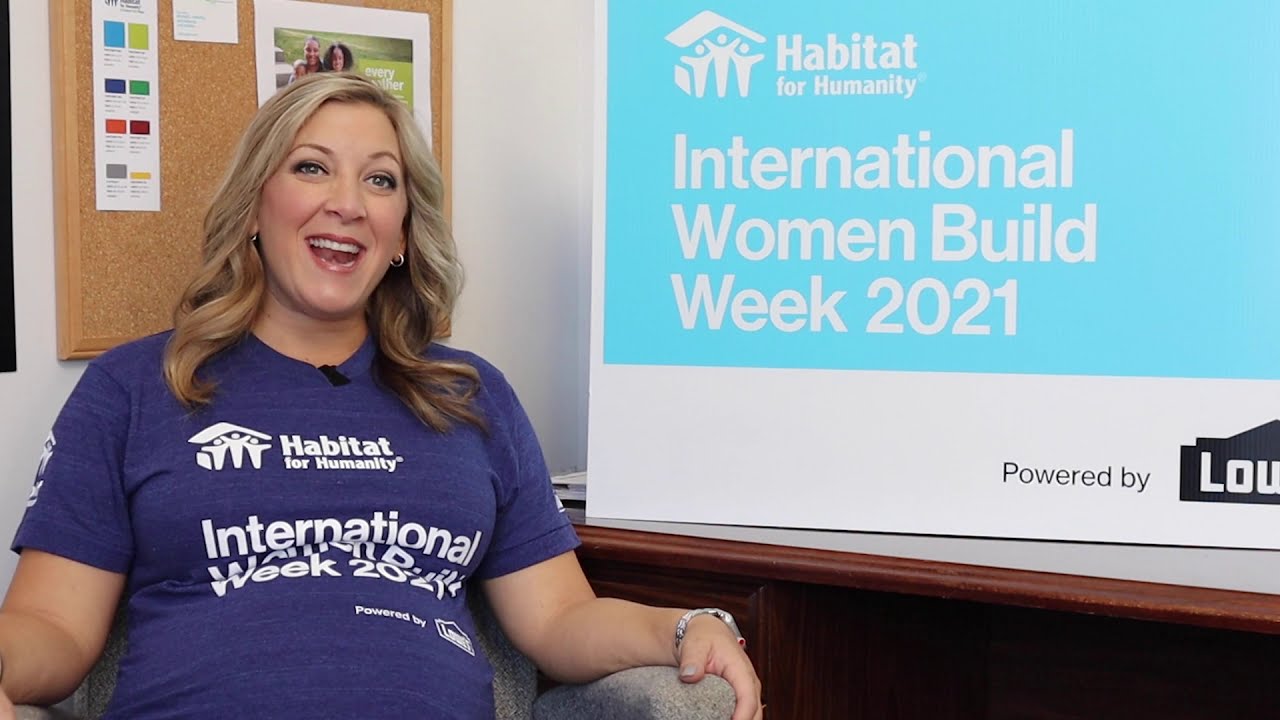 Alyssa Ivanson Women Build Week 2021 - YouTube
