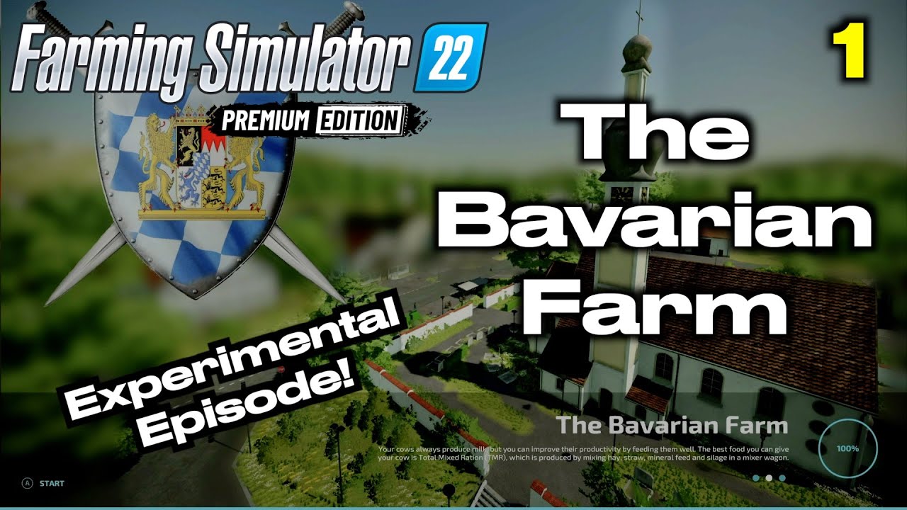 FS22 The Bavarian Farm | Start From Scratch (Experimental) Ep 1 | Pig ...
