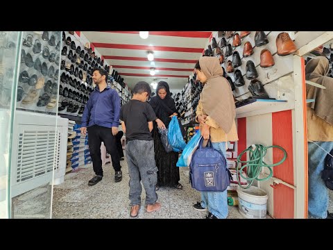 Shokat and Her Children Go to the Market | Buying School Supplies 🎒🛍️