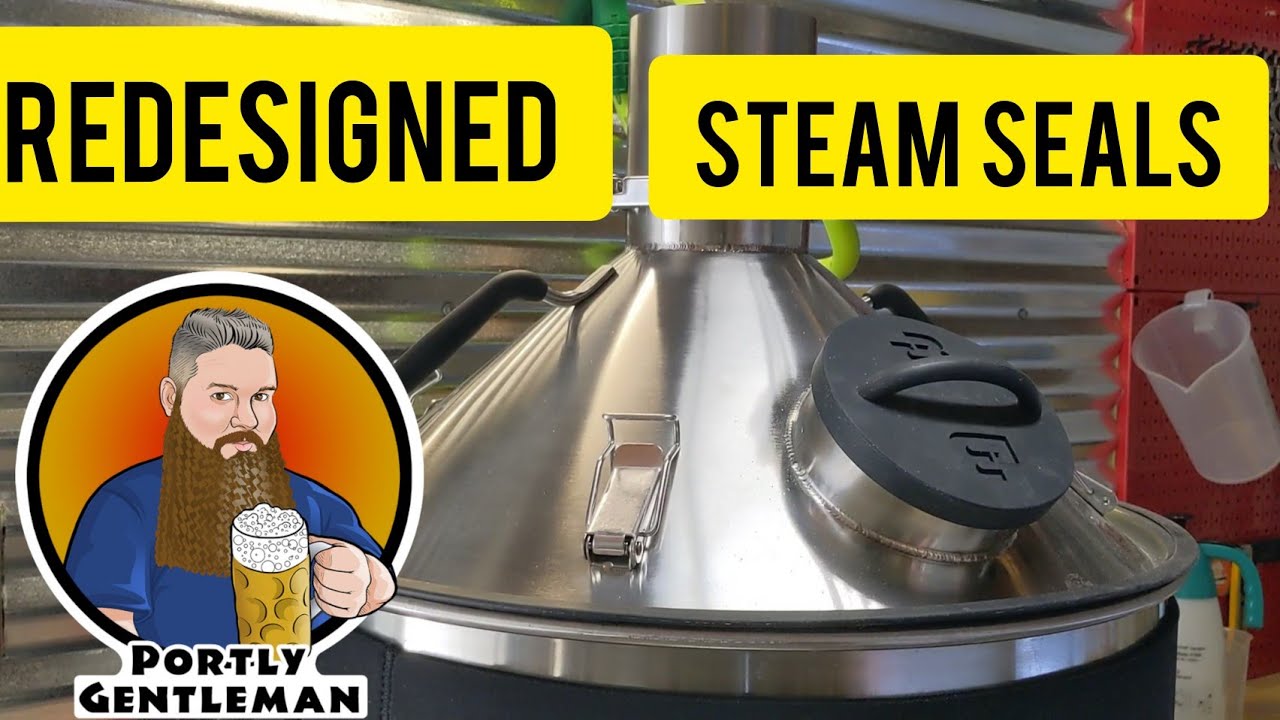 Brewtools B40 B80 Brewing System New steam hat lid seal and addition ...