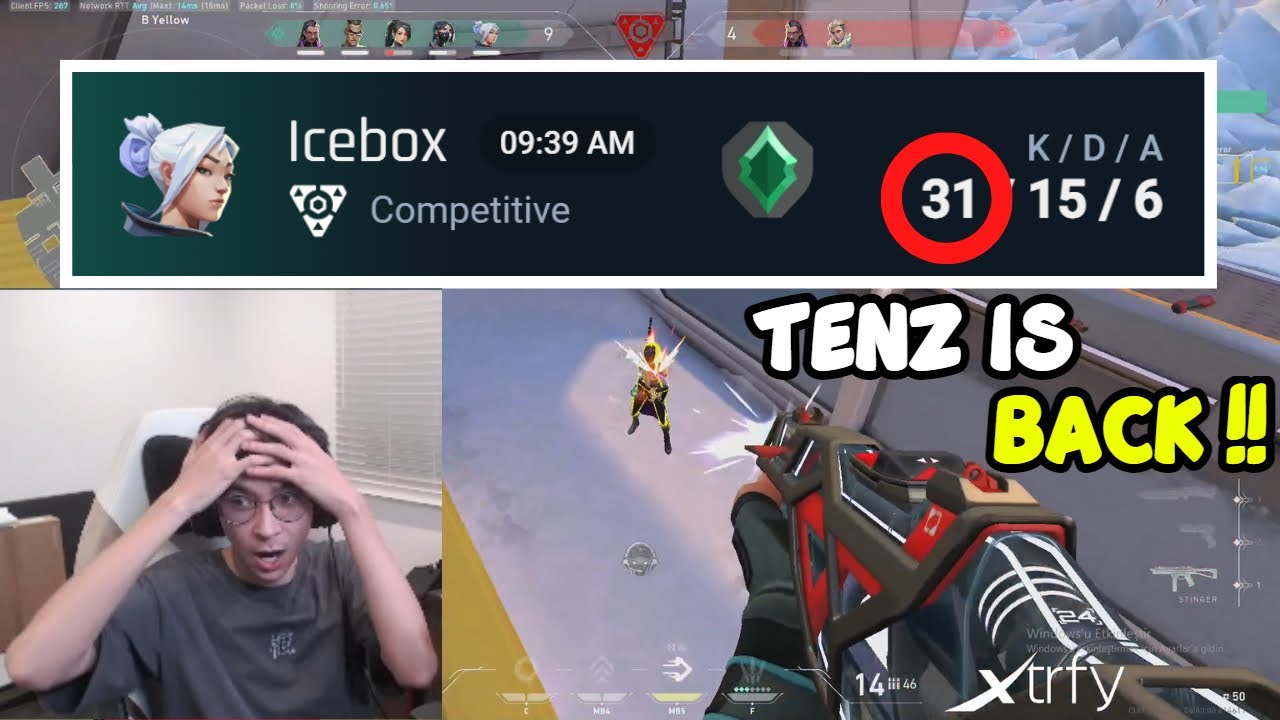 SEN TenZ plays Jett on Icebox | VALORANT - YouTube