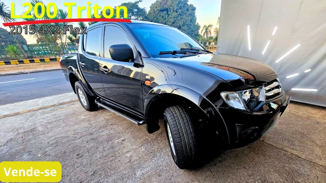 VENDE-SE Mitsubishi L200 Triton Flex 2.4 câmbio manual cabine dupla ...