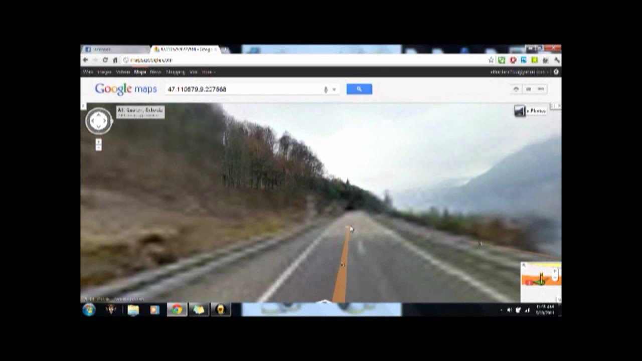 A demon and an angel,or just a blur on google maps? - YouTube