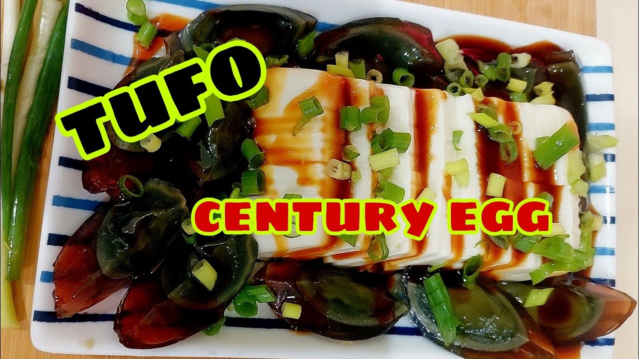 TUFO WITH CENTURY EGG #cooking #vlog #food - YouTube