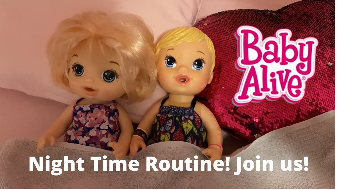 Baby Alive Night Routines (Fun With Baby Alive Toy Doll Pretend Play ...