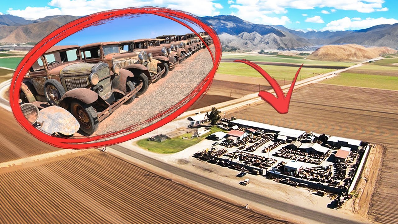 200 Unrestored Vintage Cars - This Collection is Unbelievable! - YouTube