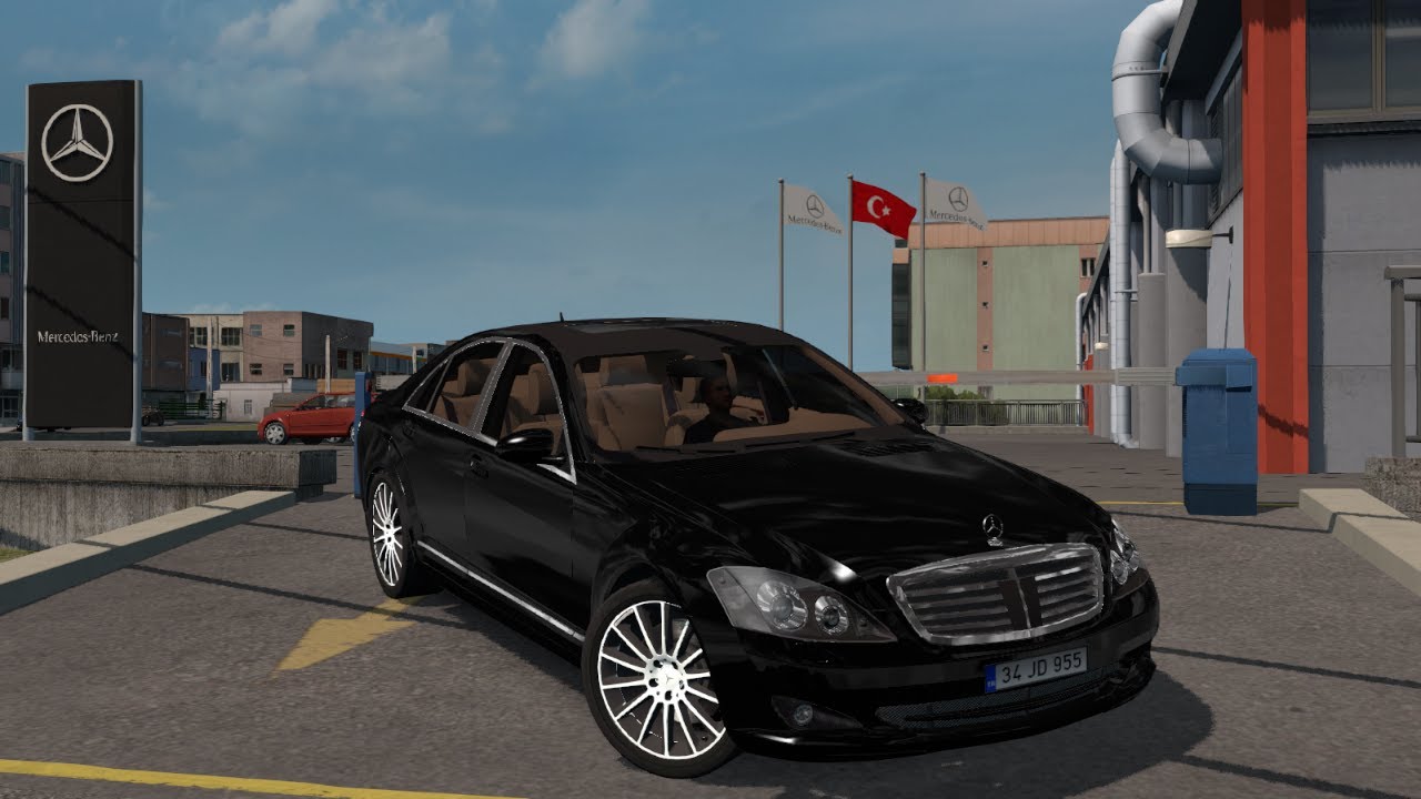 Mercedes-Benz S350 Araba Mod ETS 2 (1.37)#mod #ets2 #oyun #game # ...