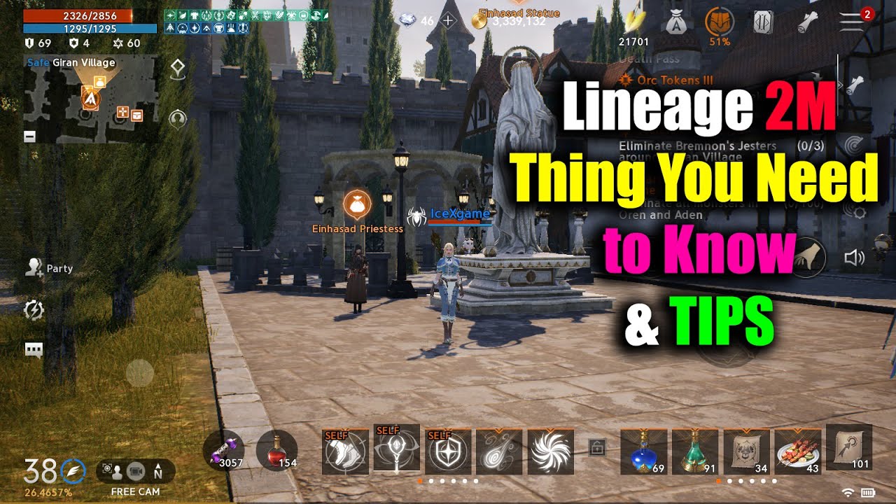 Lineage 2M Thing That You Need to Know & Tips - YouTube