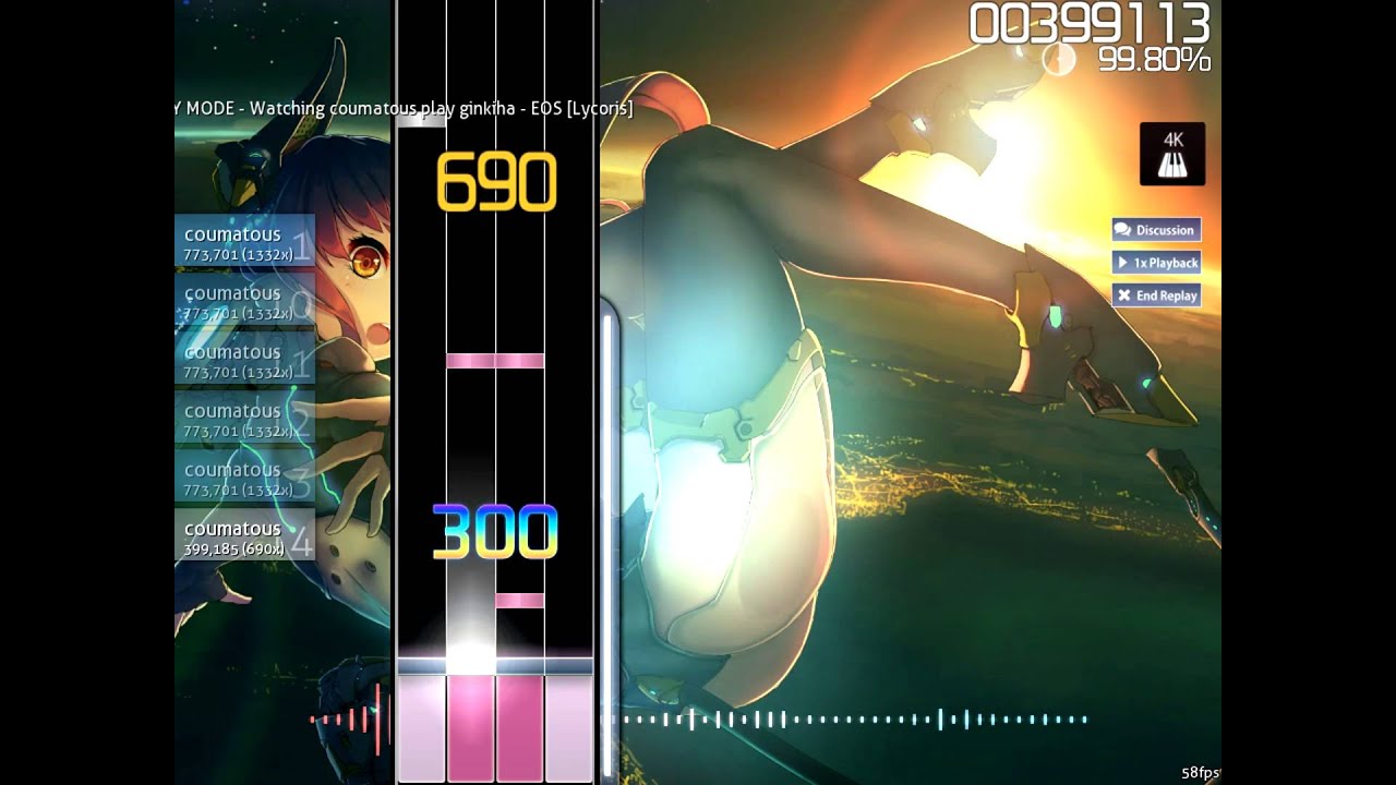 [osu!] ginkiha - EOS (coumatous) - YouTube