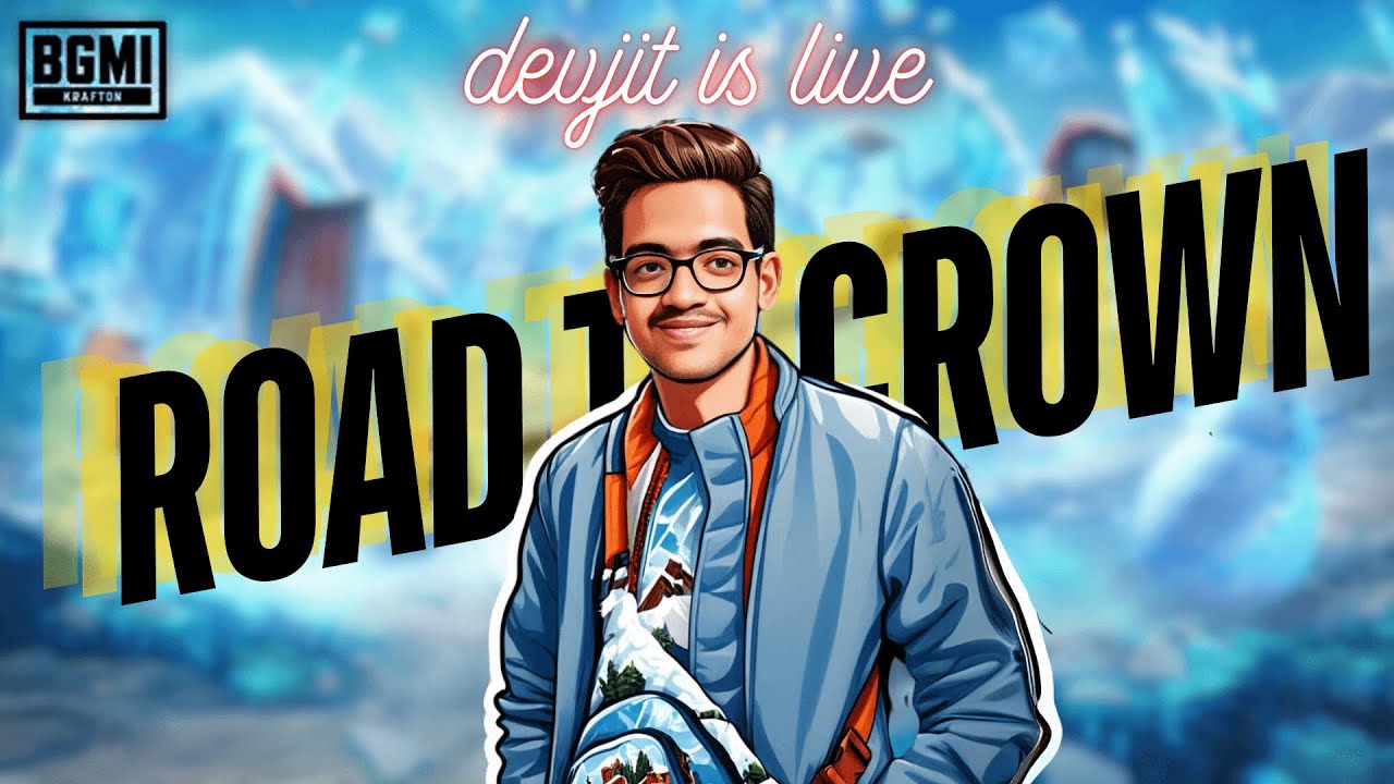 🔴Rank push to CROWN | Day #2 | Devjit is Live - YouTube