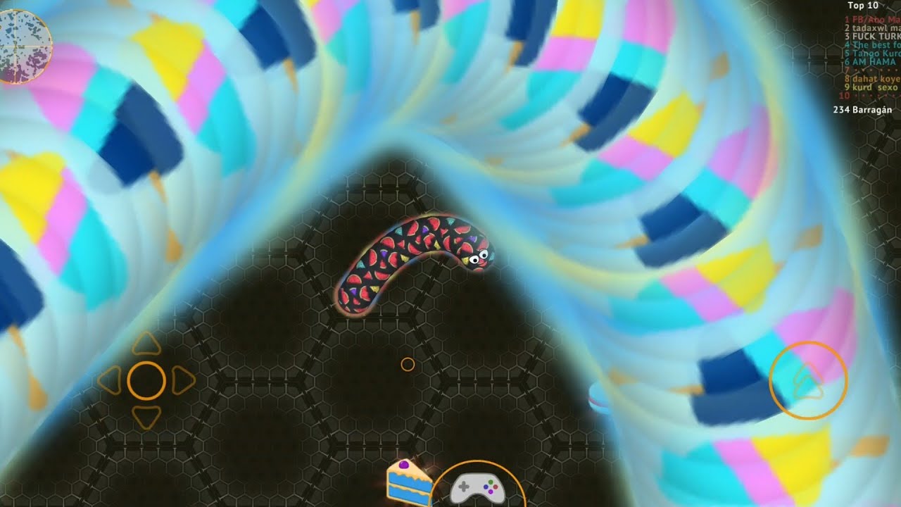 El juego del gusano que come y crece. wormate.io - YouTube