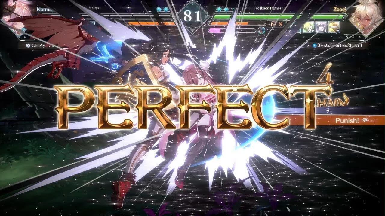 ZOOEY PERFECT KO VS NARMAYA! GRANBLUE FANTASY VERSUS RISING ONLINE ...