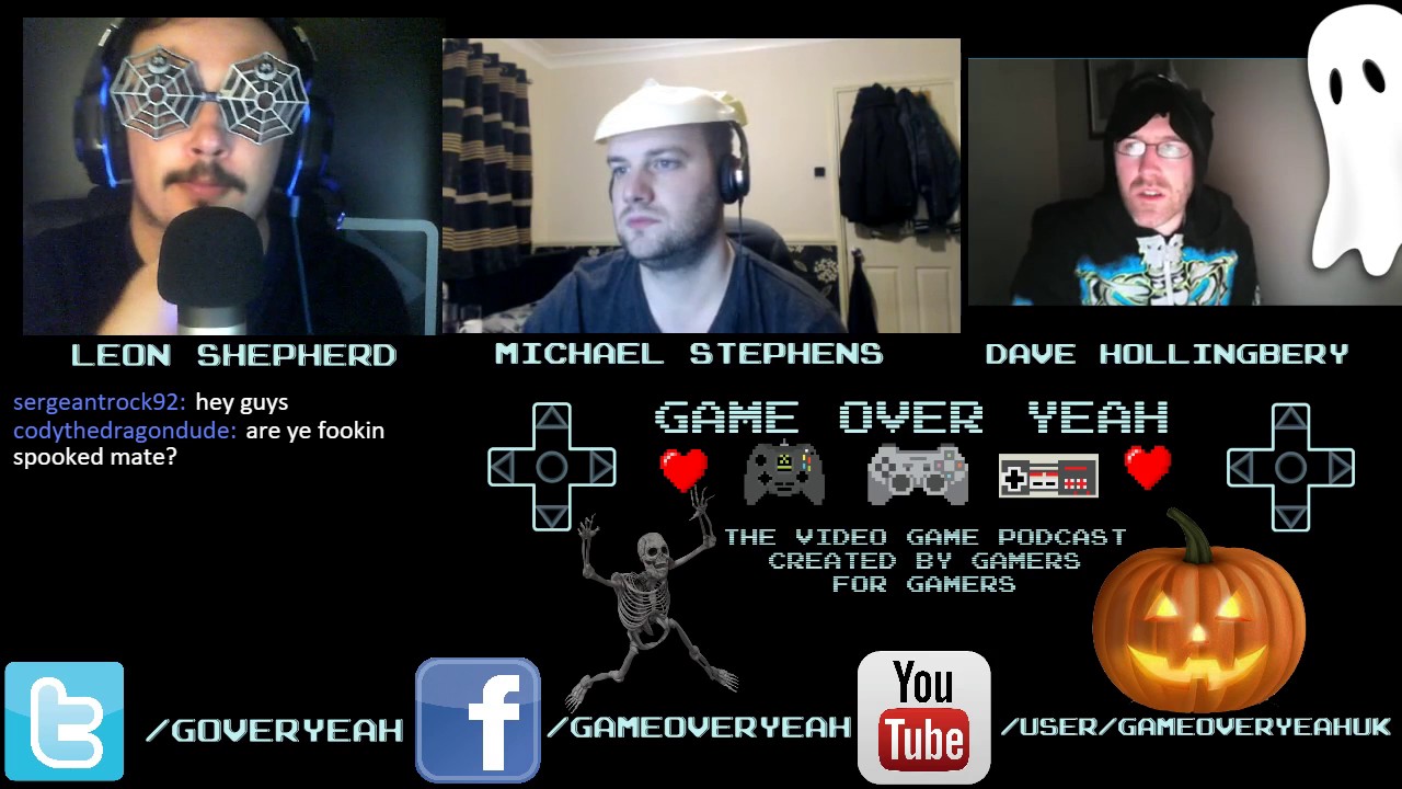 Game Over Yeah Podcast - Ep. 143 - Halloween Special - YouTube