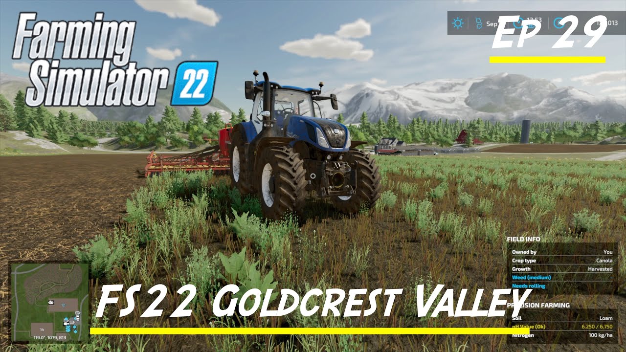 GOLDCREST VALLEY FARMING SIMULATOR 22 | Ep 29 | A SICK 'PATIENT' & PRE ...