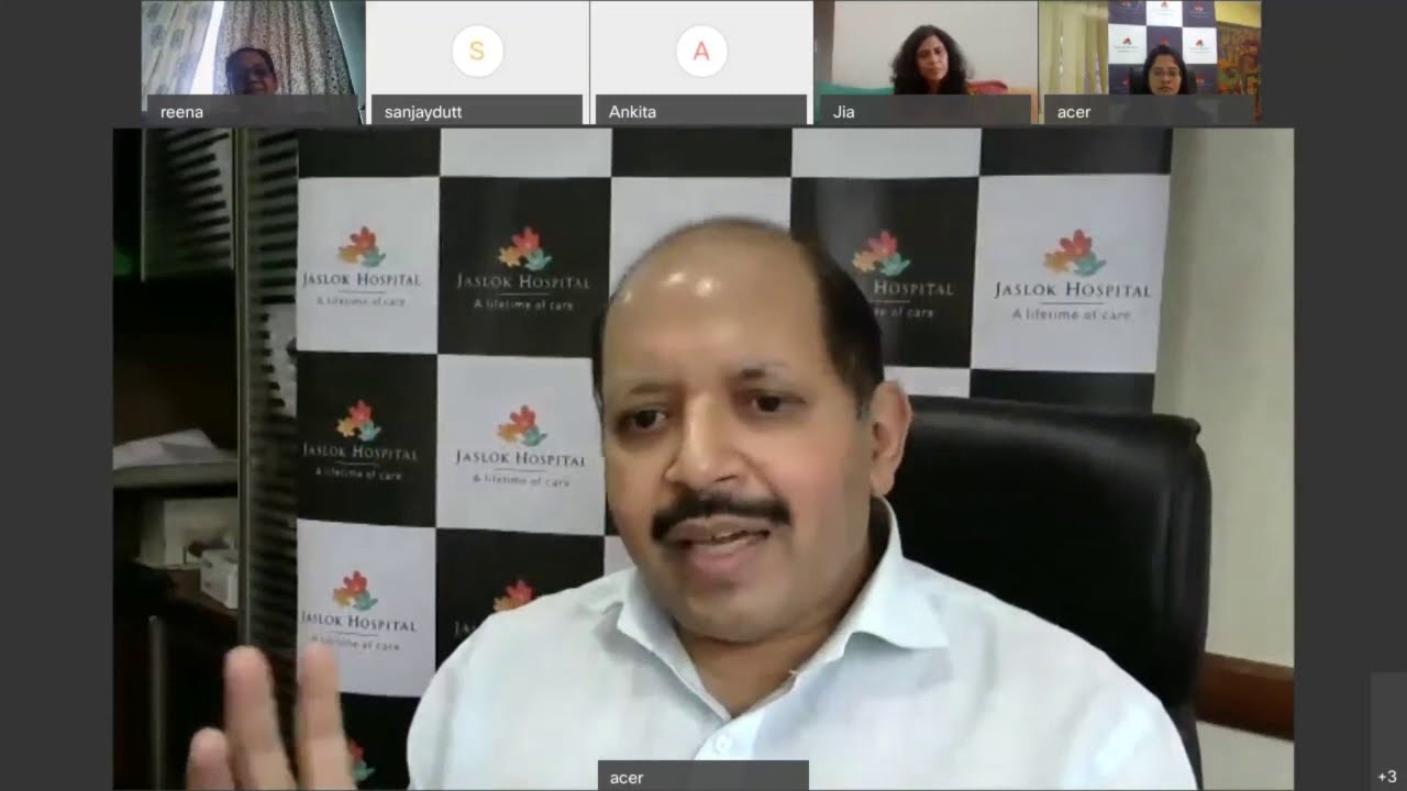 Covid Webinar by Dr Om Shrivastava and Ms Ritika Aggarwal hosted by Ms ...