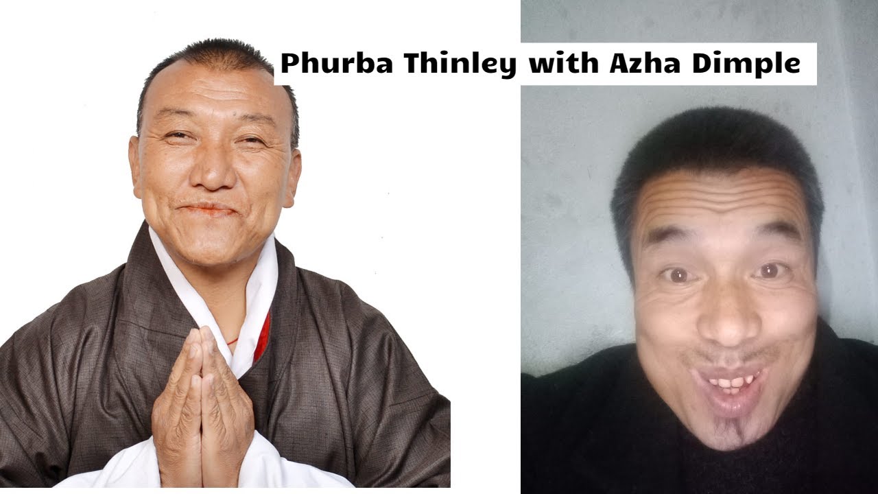 Phurba Thinley and Gyem Dorji Met with Azha Dimple - YouTube