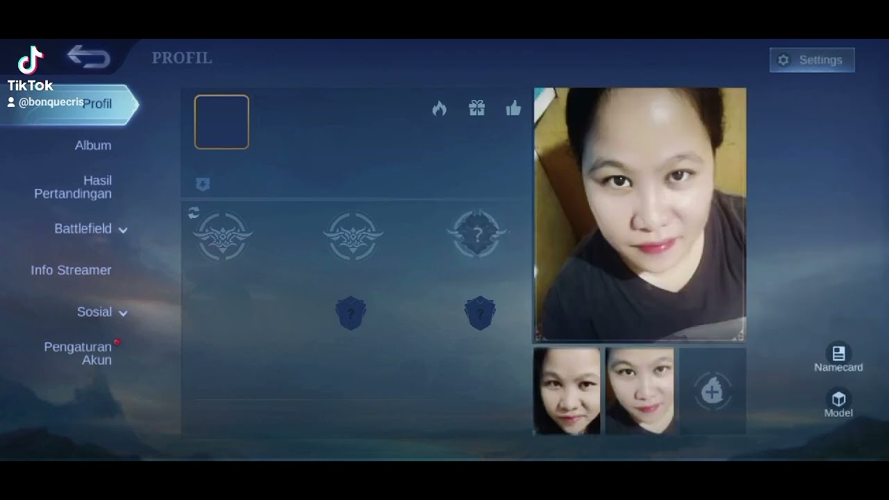 my mobile legends profile 😊 - YouTube