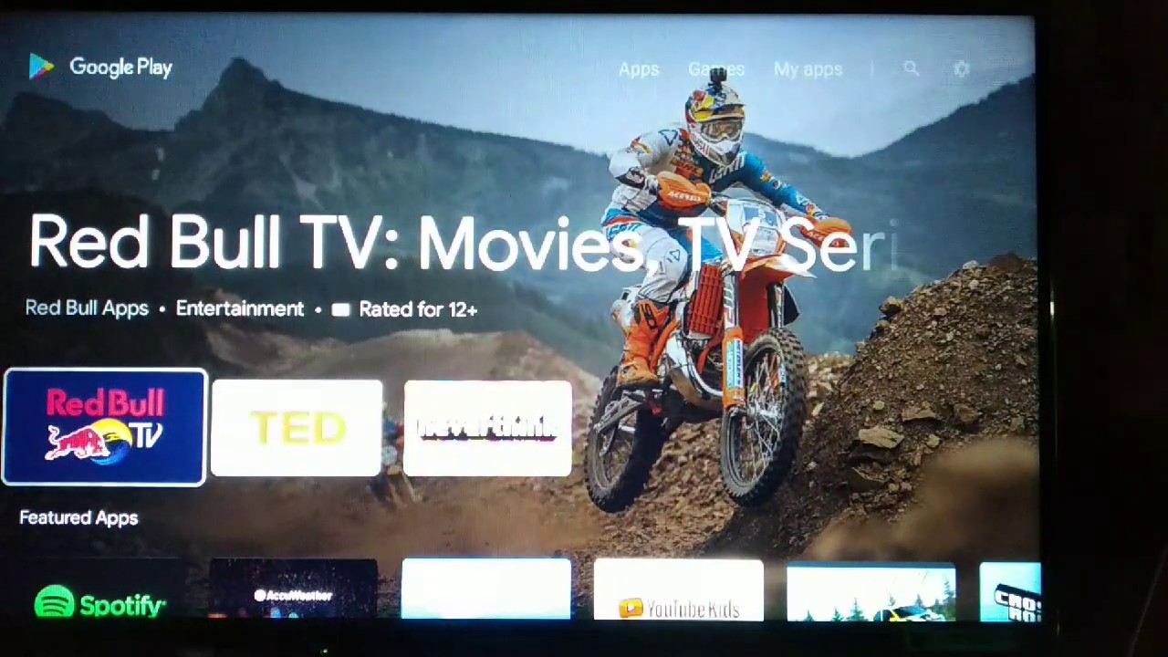 Android TV Google play store apps store Panasonic TV - YouTube