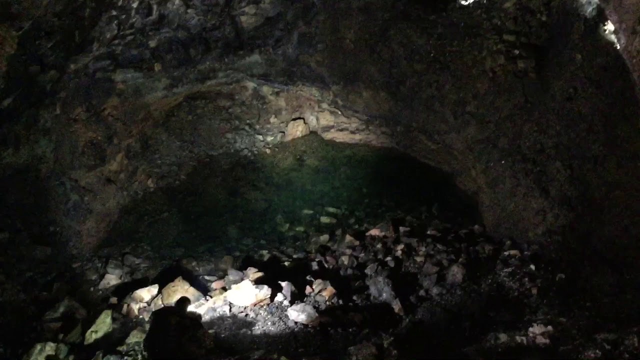Inside active volcano in Terceira - YouTube