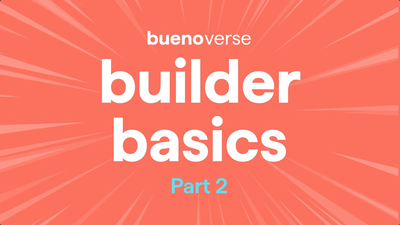 Builder Basics Part 2: Adding Interactions in Buenoverse! 🎮 - YouTube