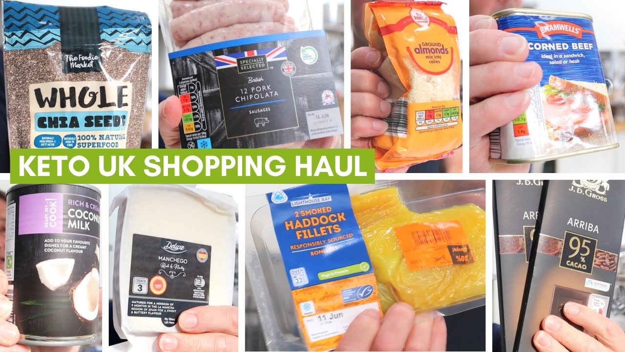 Aldi & Lidl UK Keto Food Shop (Mostly clean keto) // Keto Family Shop ...