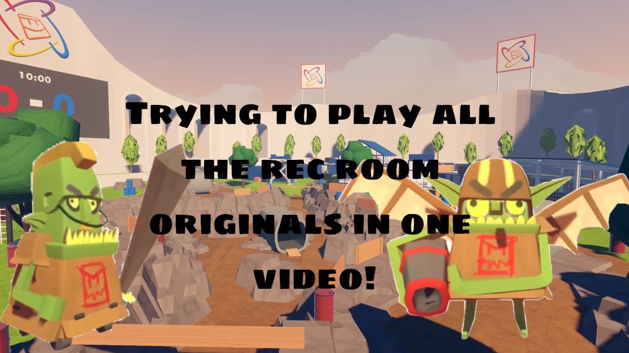 Ahh this is getting tiring! (Playing Rec Room! - YouTube