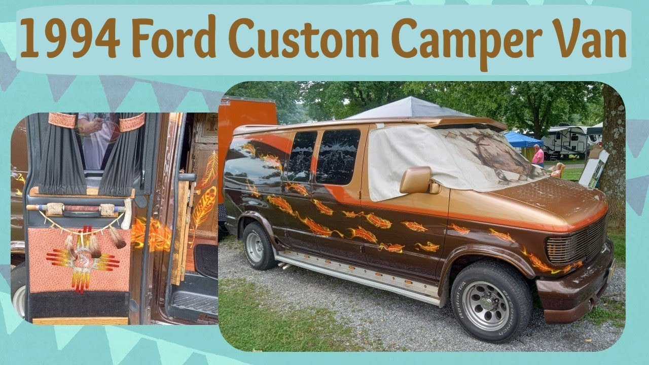 1994 Ford Custom Camper Van Conversion - YouTube