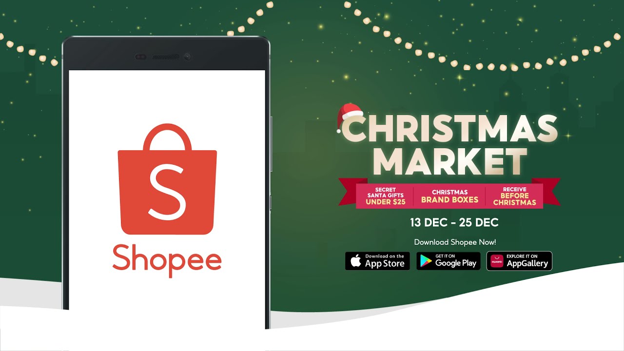 Shop Shopee Christmas Market now! 🎅 - YouTube
