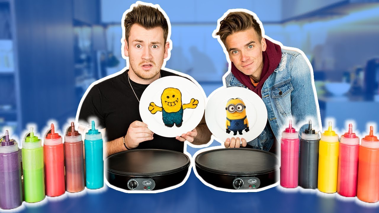 PANCAKE ART WITH JOE SUGG - YouTube
