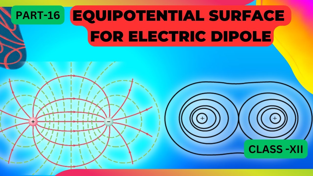 Equipotential Surface for Electric dipole | Class 12 Physics ...