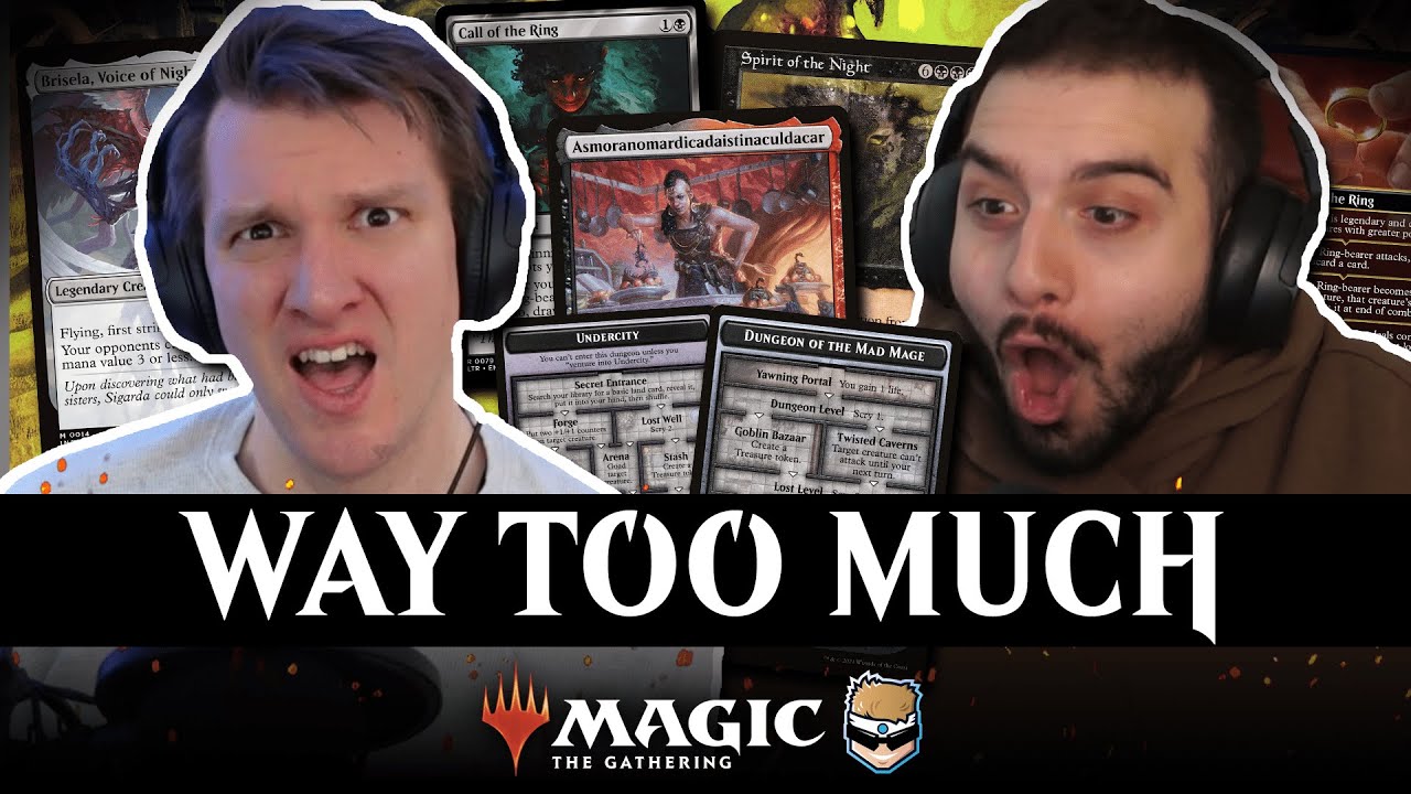 Hearthstone streamer reacts to crazy mtg cards - YouTube