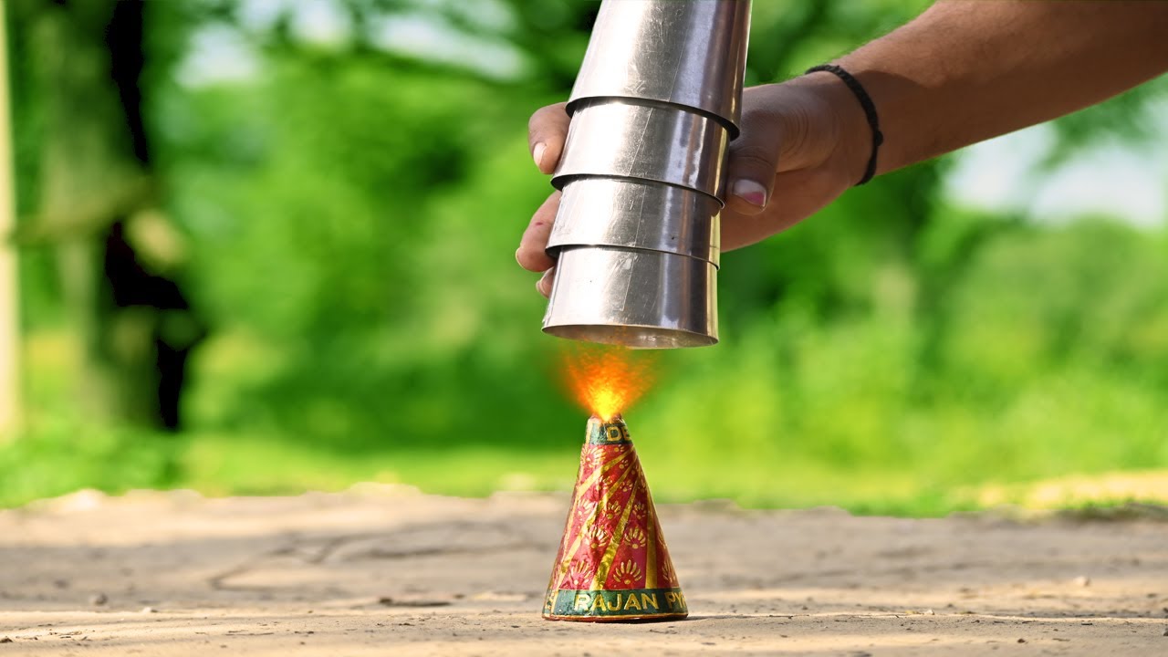 Diwali Anar Vs 4-Steel Glass Shocking Results - Will It Survive ? |Mr ...