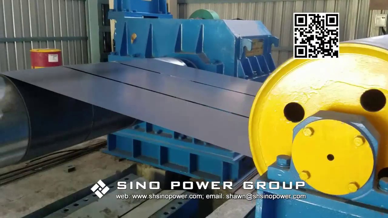 SP0.2-2.5x1600 PPGI metal strip slitter steel coils slitter steel coil ...