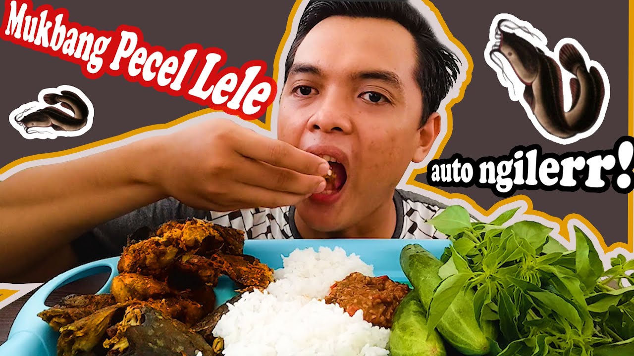 Mukbang | Pecel Lele Sambel Terasi Special JUARA SEDAPNYA!! - YouTube