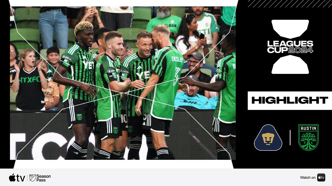 Pumas UNAM vs. Austin FC | Leagues Cup | Full Match Highlights | July ...