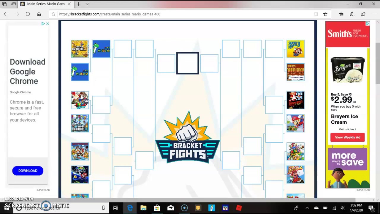 The Best Mario Game(Bracket Fights) - YouTube