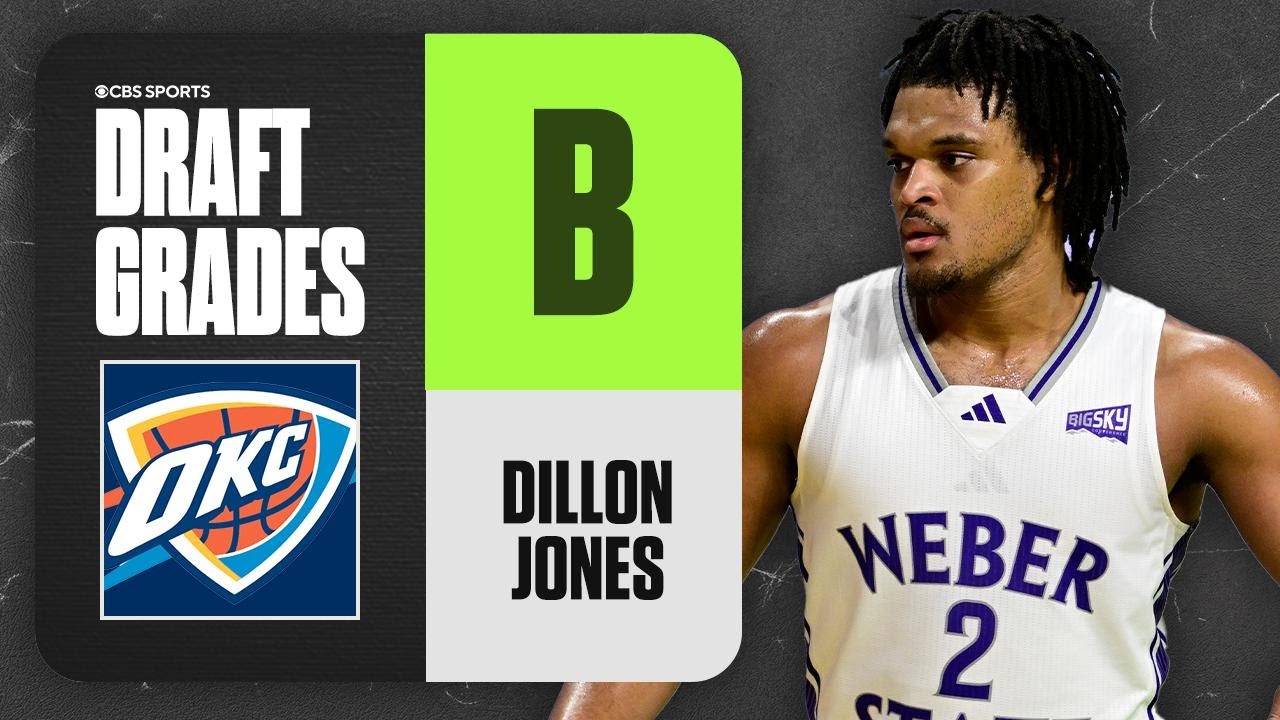 Dillon Jones Selected No. 26 Overall by Oklahoma City Thunder | 2024 ...