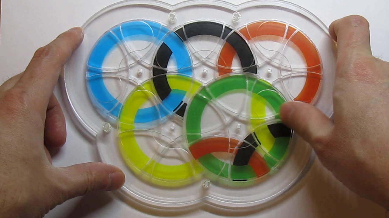 Olympic Rings puzzle - YouTube