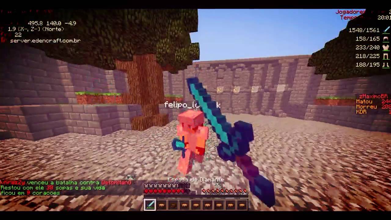 [1v1] PvP No Server EnderCraft (MINECRAFT) - YouTube
