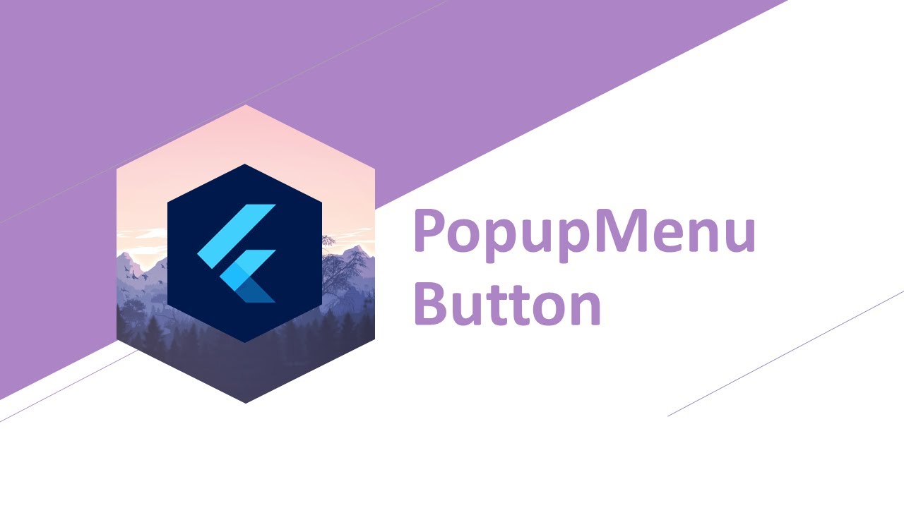 PopupMenuButton - Widget for Flutter - YouTube