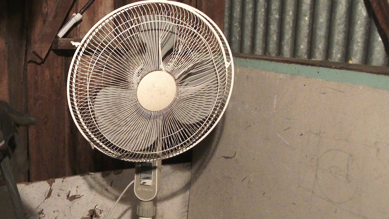 Smashing Another Martec MA40P Stand Fan - YouTube