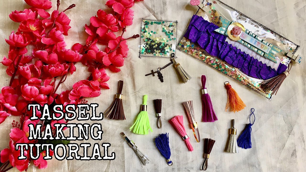 Tassel Making Tutorial || 3 types of tassels - YouTube