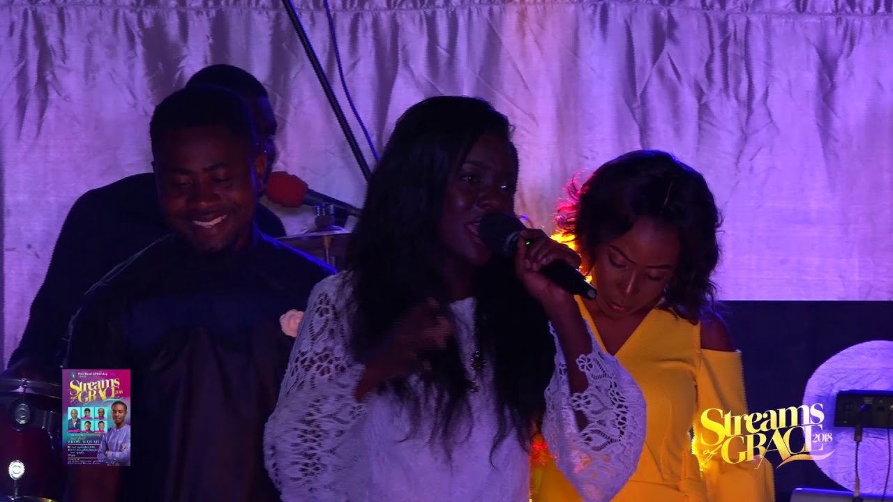 Ministrel Jessica Boateng Minister's at Streams of Grace 2018 with Ecow ...