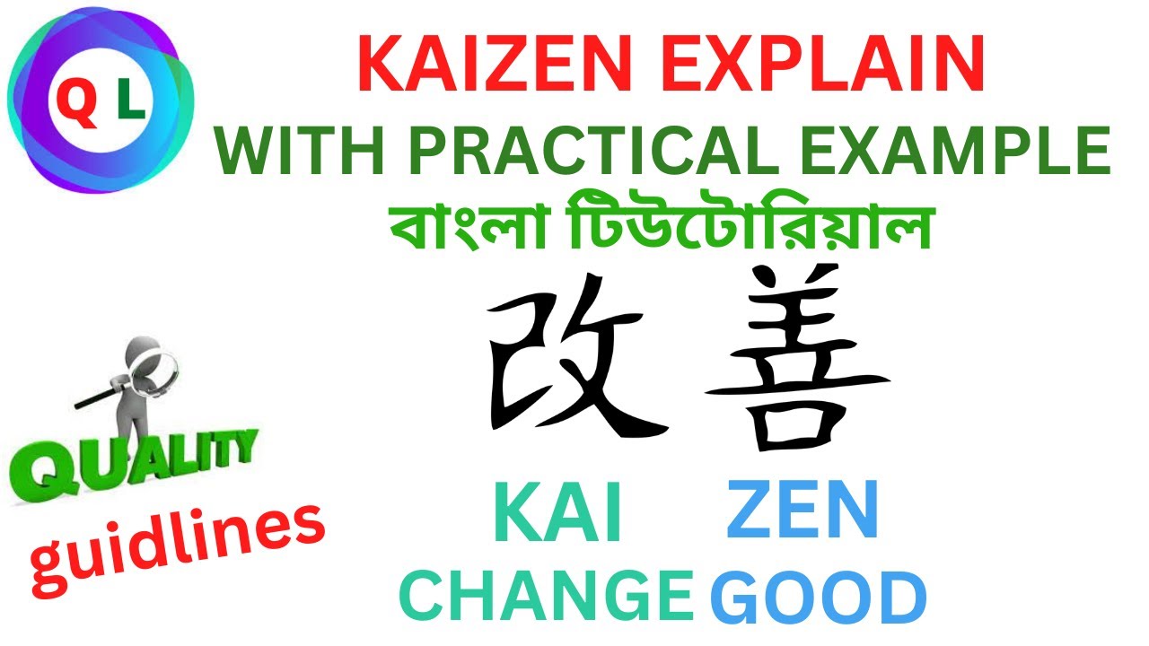 Kaizen | Kaizen Method In Bangla | Kaizen Tutorial | What Is Kaizen | Kaizen In Garment Industry ...